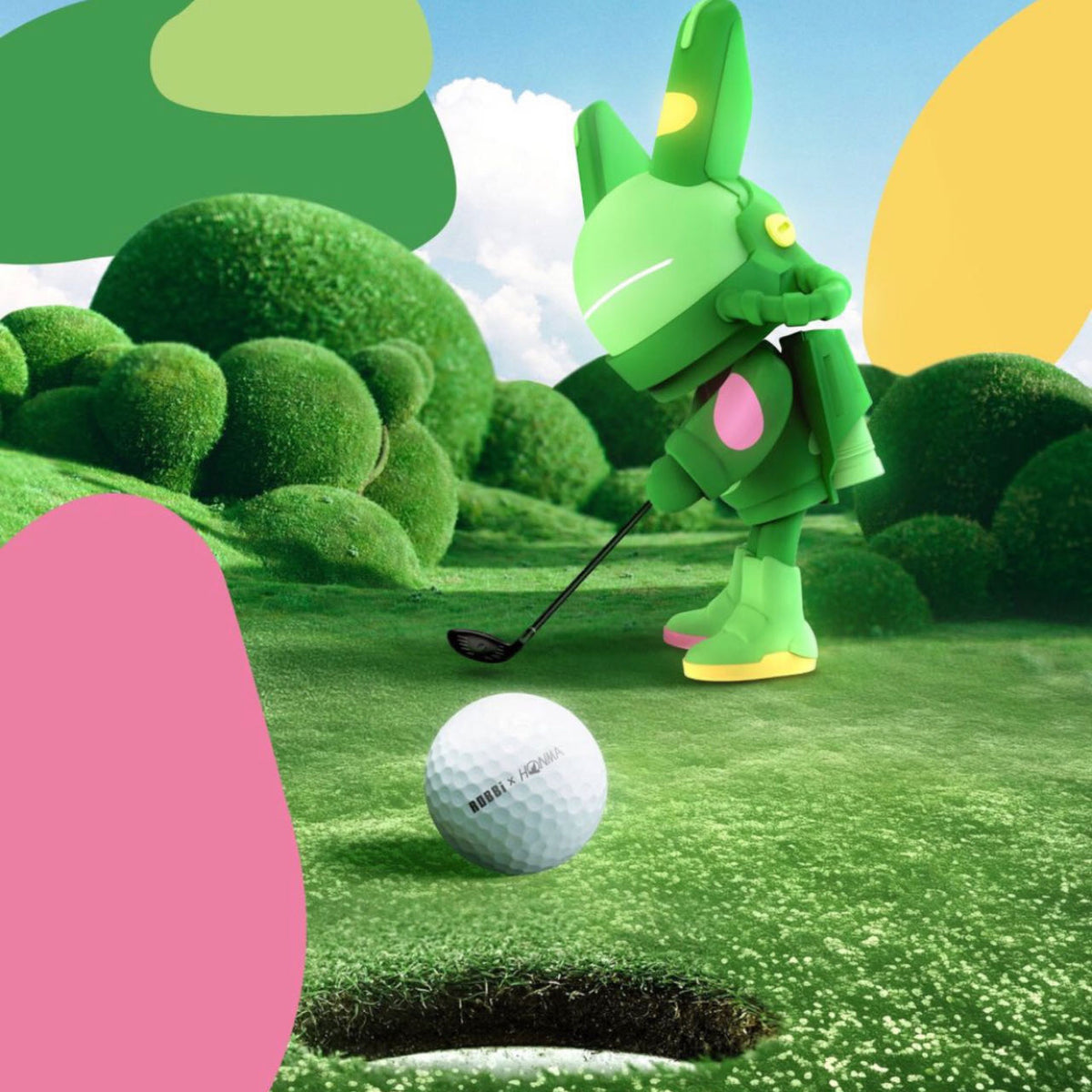 Robbi x Honma Design 400% | Golfer Edition Collectible – Zakka House