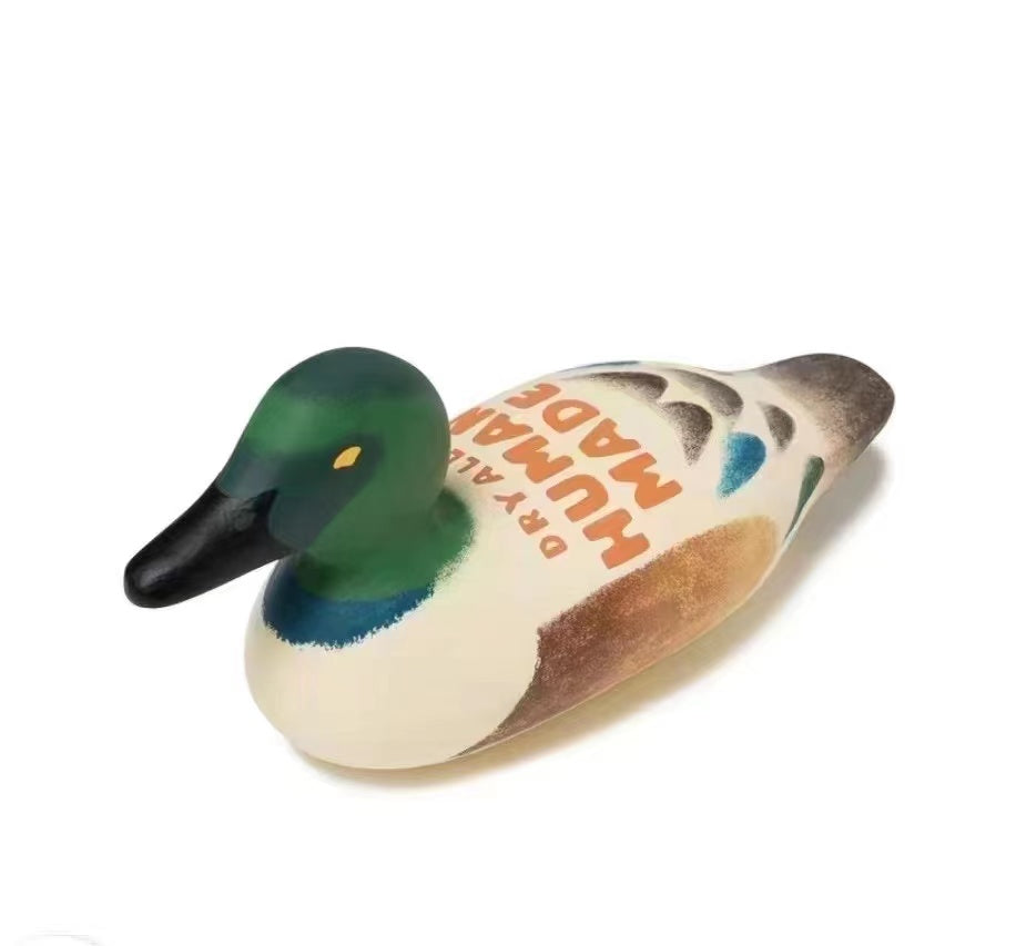 Human Made Mallard Duck Collectible – Artisan Décor – Zakka House
